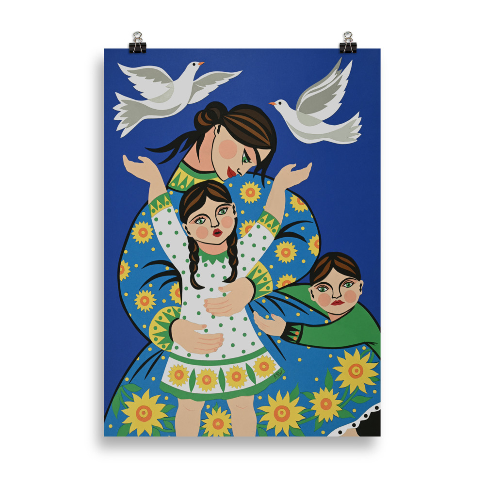 FSW Gallery | Cut Paper Tribute to Lyubov Panchenko Poster